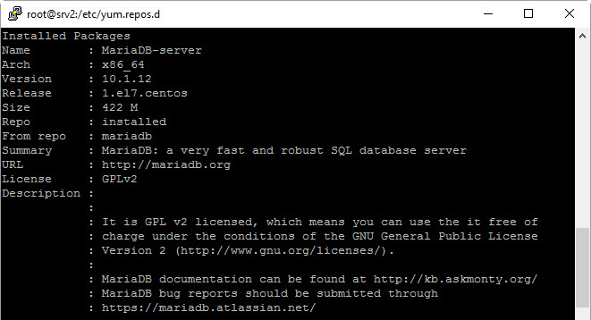 [LEMP - III] Cài đặt MariaDB 10 trên CentOS 7 Server